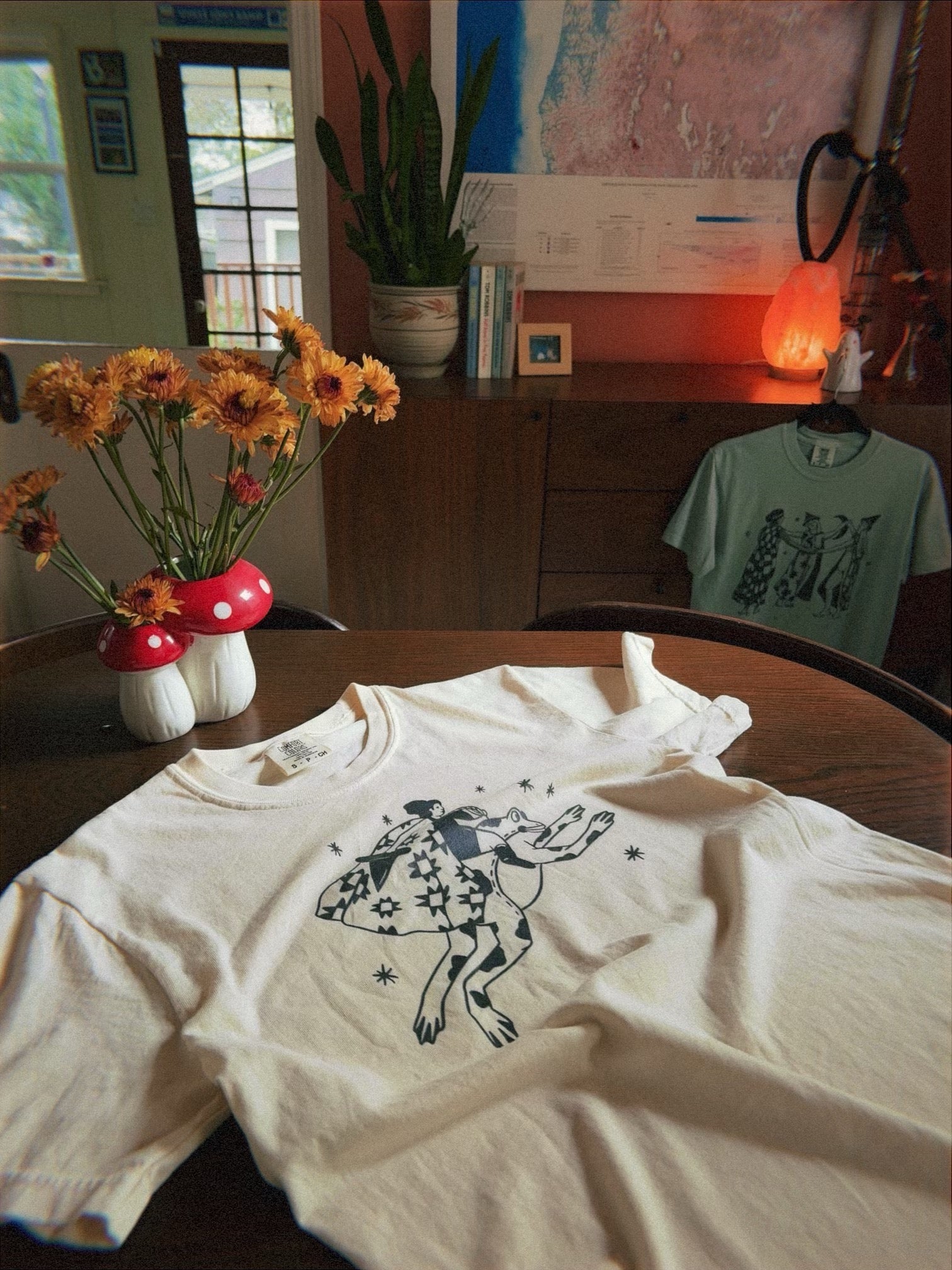 Quilty Toad Lady T-Shirt – Toad and Sew