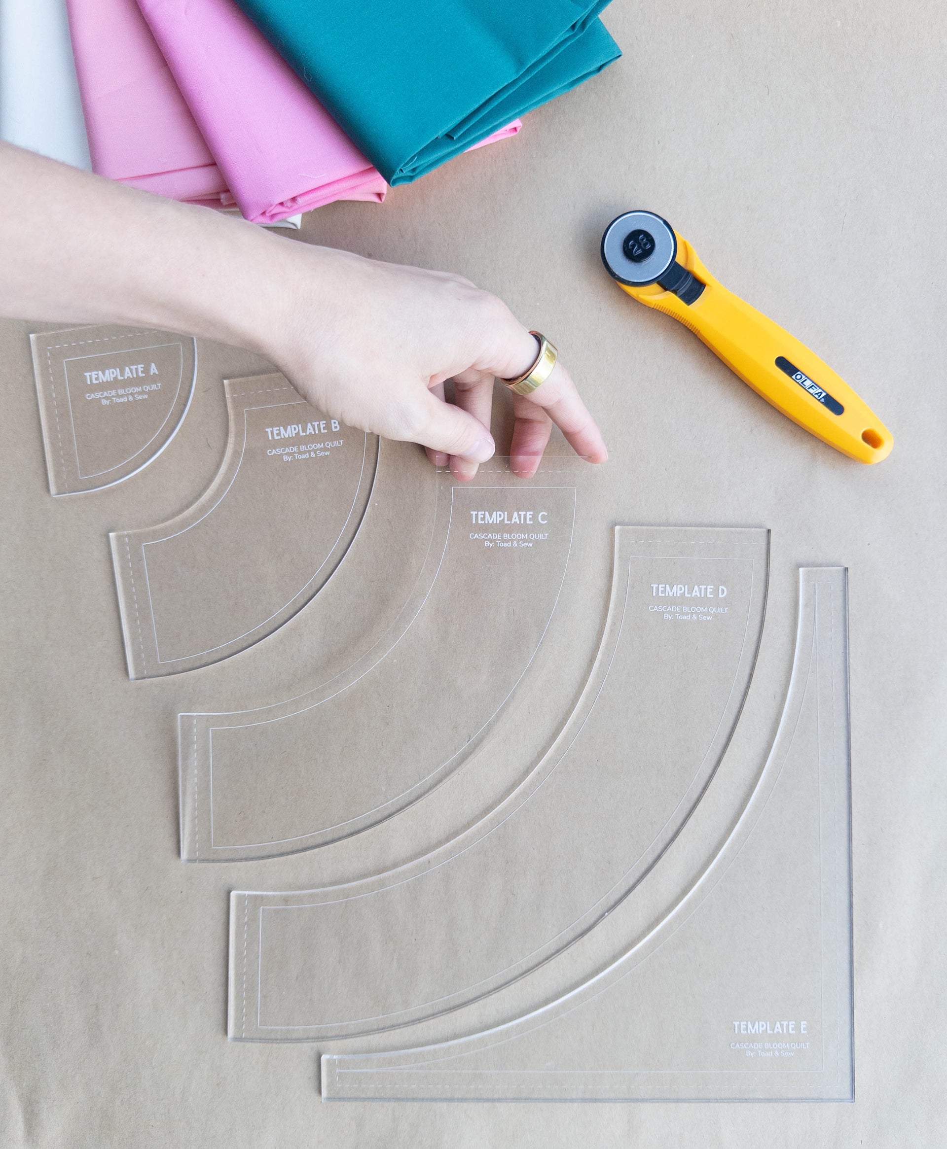 Acrylic Templates – Toad and Sew