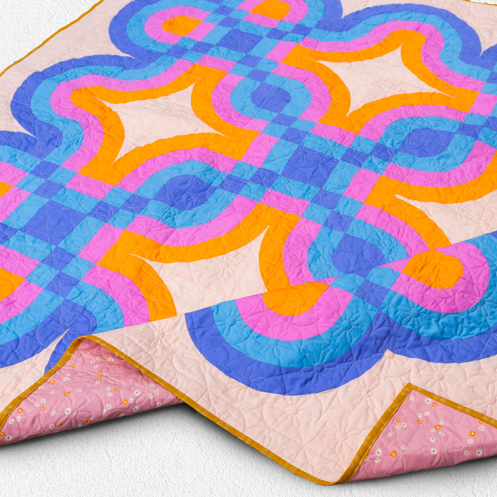 Cascade Bloom Quilt Pattern (Download) – Toad and Sew