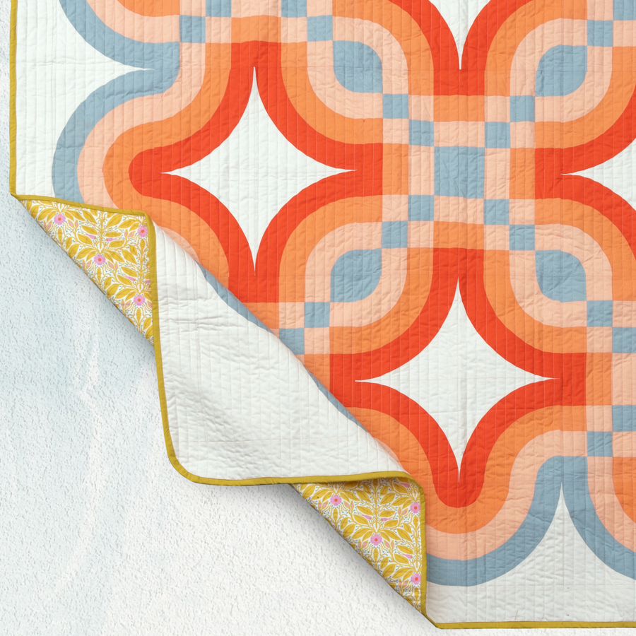 Cascade Bloom Quilt Pattern (Download) – Toad and Sew