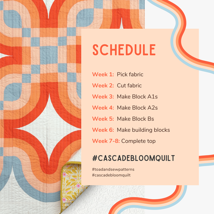 Cascade Bloom Sew Along – Toad and Sew Patterns