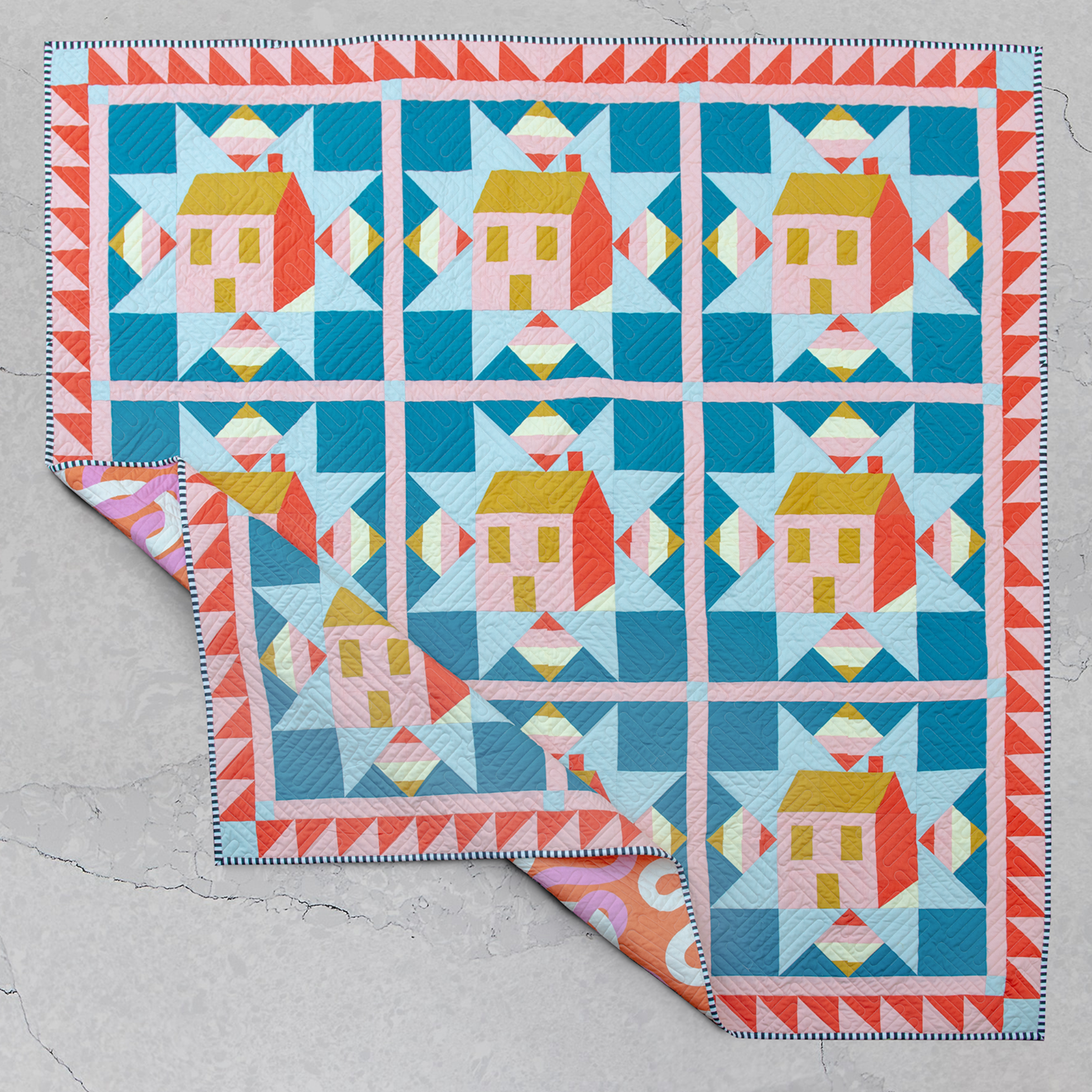 Cottagecore Quilt Pattern – Toad & Sew