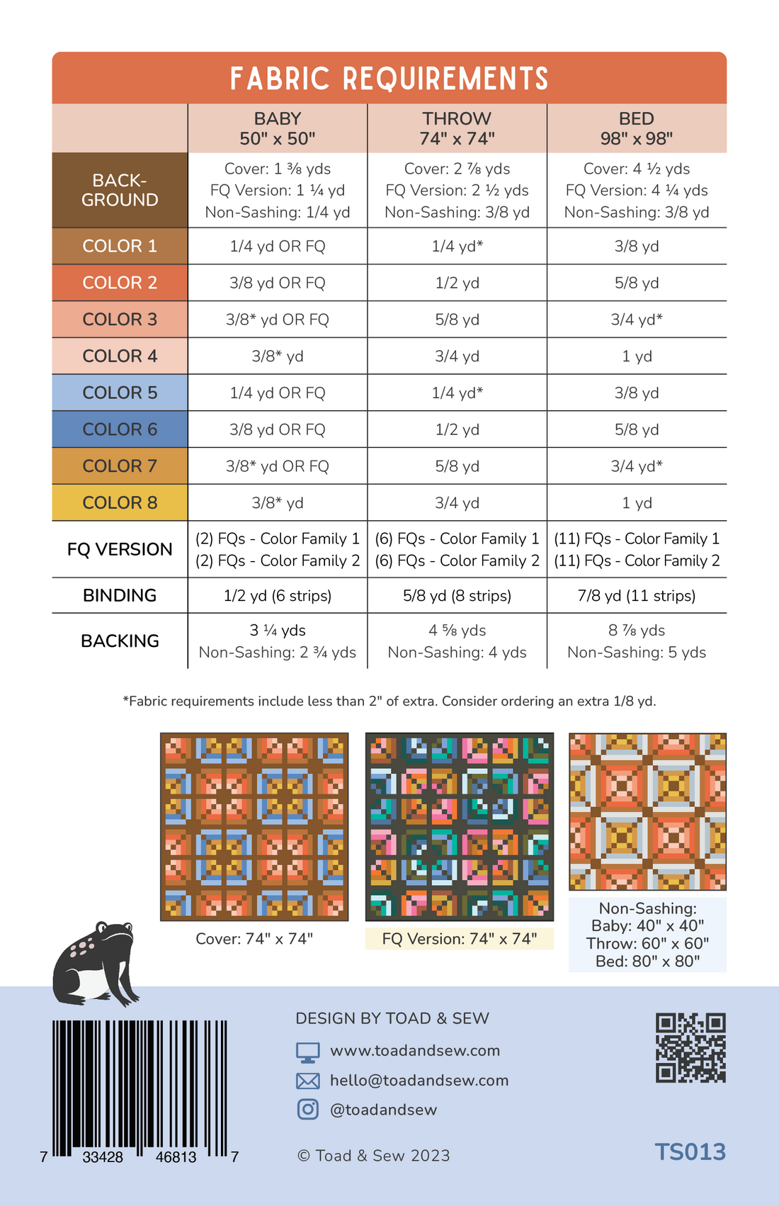 Intertwined Quilt Pattern (Download) – Toad and Sew