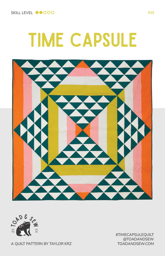 Time Capsule Pattern - PDF – Toad and Sew Patterns