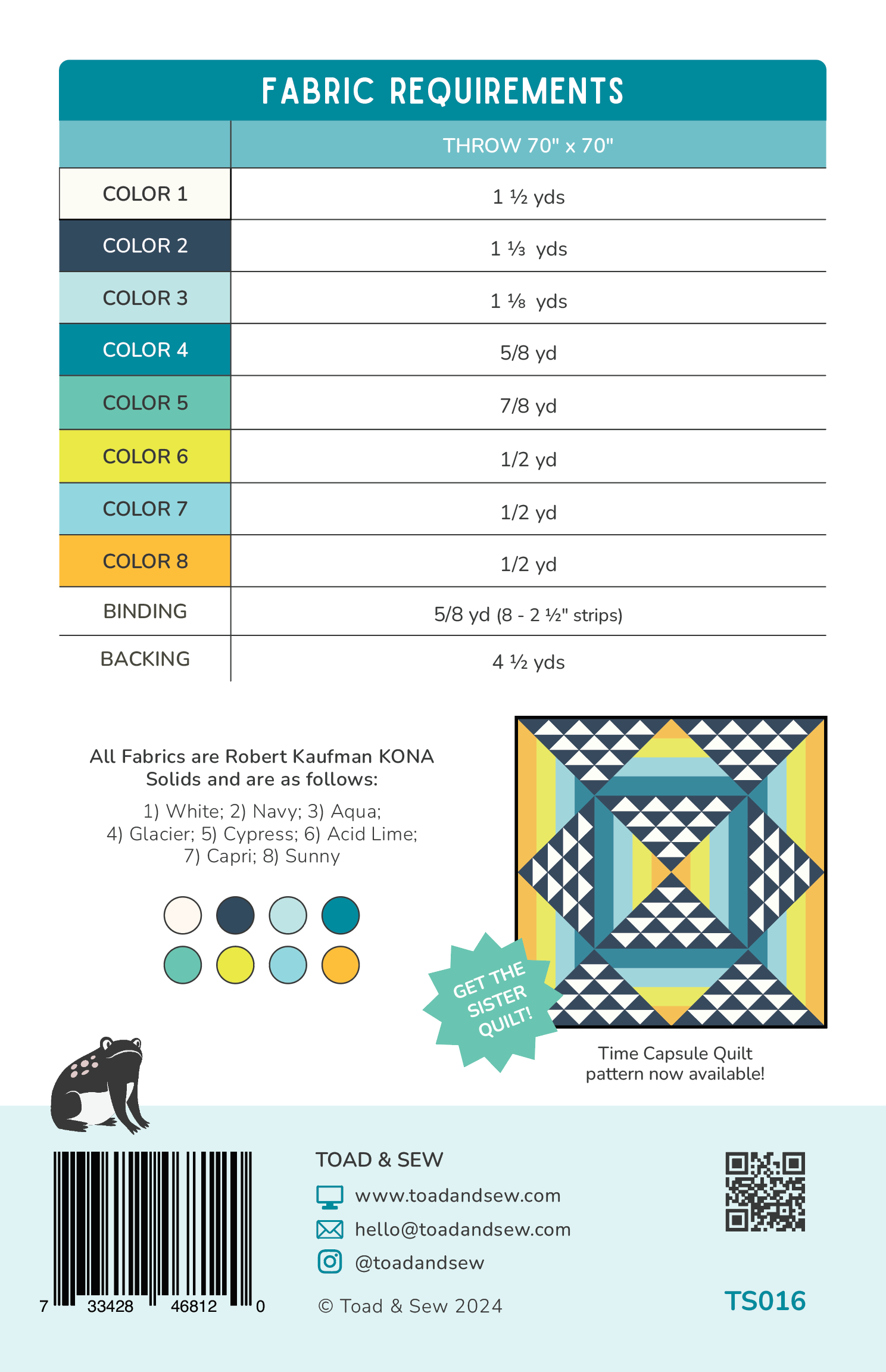 Diamond Flare Quilt Pattern (Download) – Toad and Sew