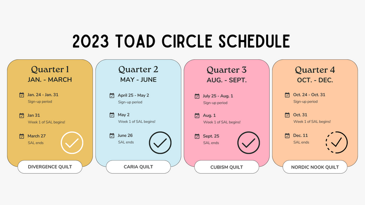 Toad Circle – Toad and Sew Patterns