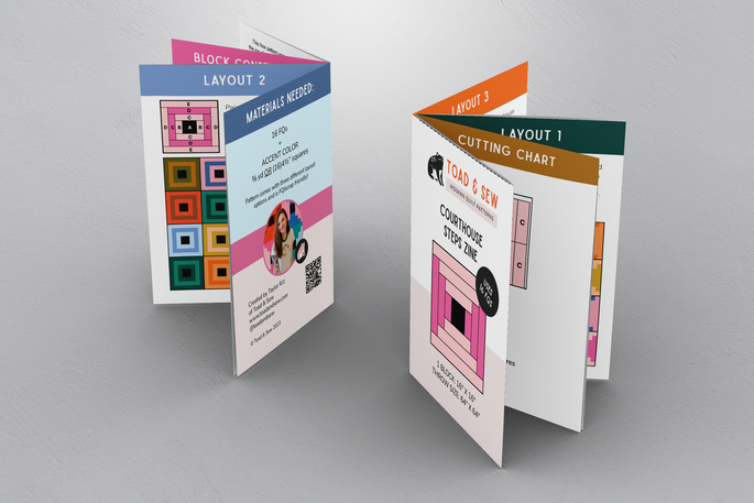 Free Courthouse Steps Zine Form – Toad and Sew