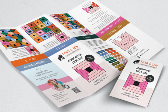 Free Courthouse Steps Zine Form – Toad and Sew